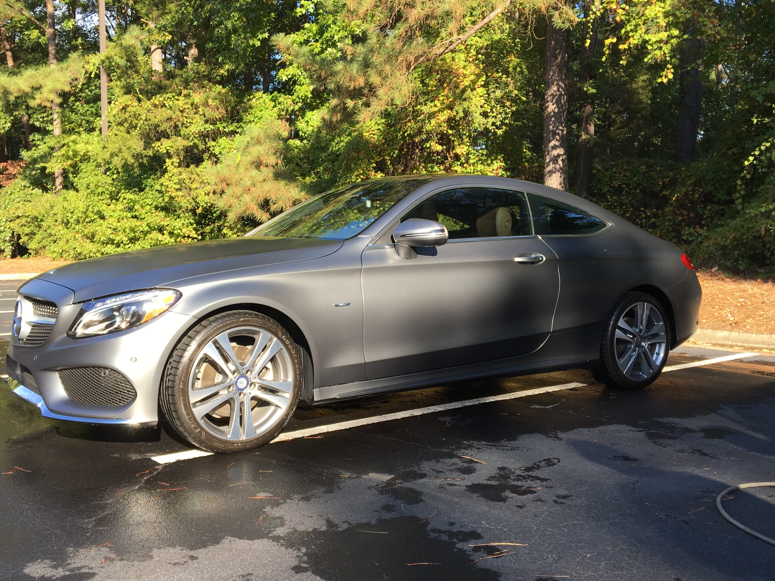 Photos of finished 2017 Mercedes C300 ~ August Precision