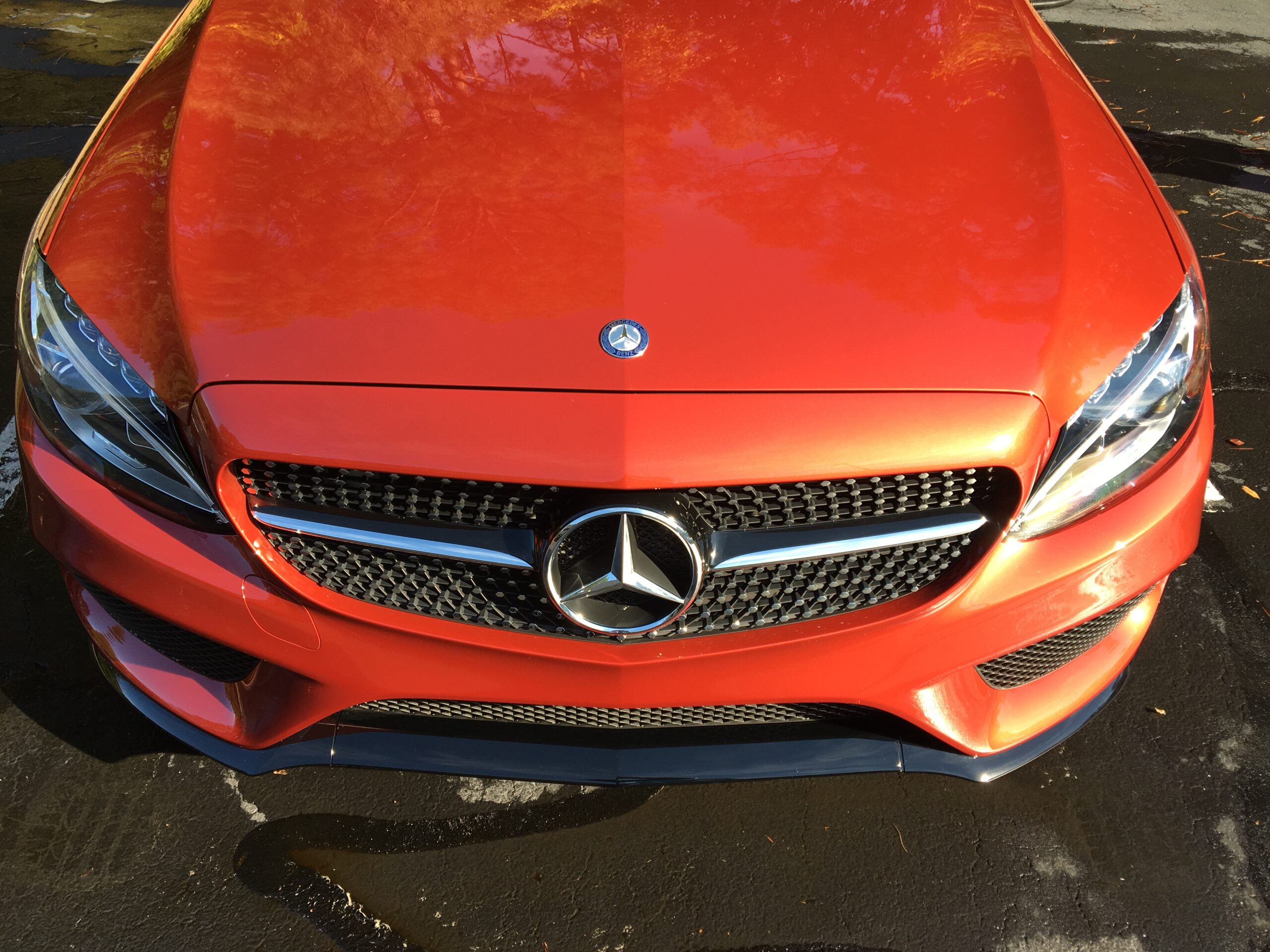 Photos of finished 2017 Mercedes C300 ~ August Precision