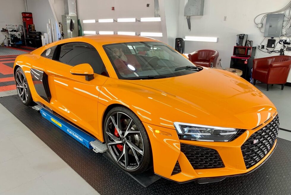 Ceramic Coating of a 2021 Audi R8 ~ August Precision